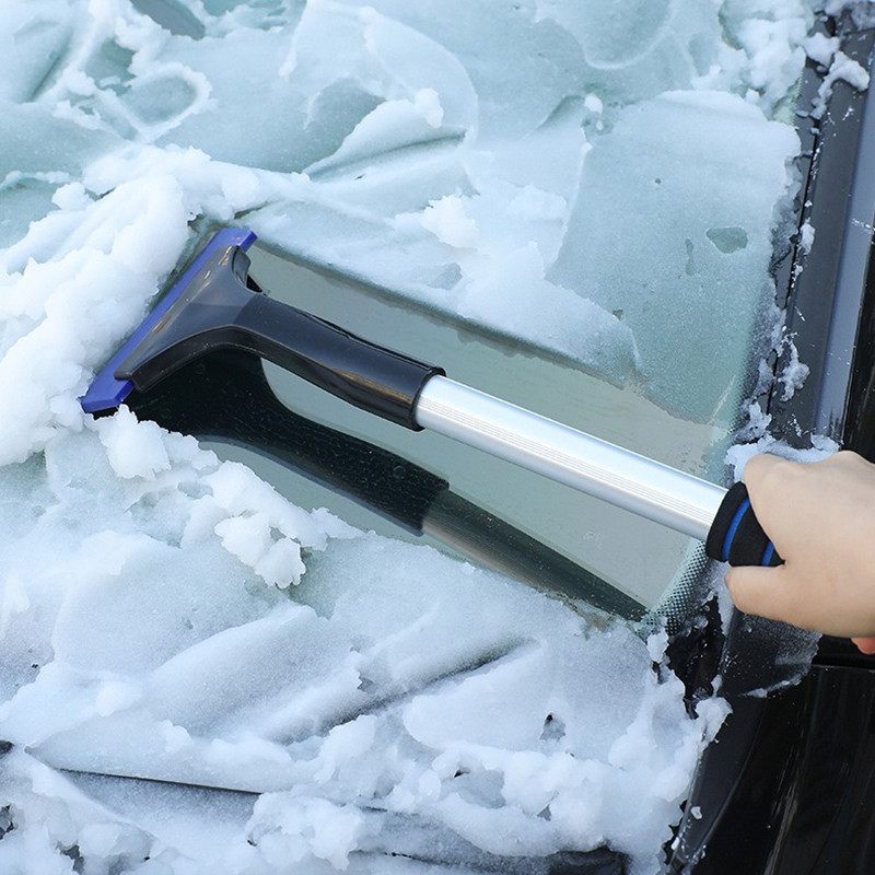 Jual Extendable Handle Squeegee Car Windshield Glass Cleaning Tool Snow ...
