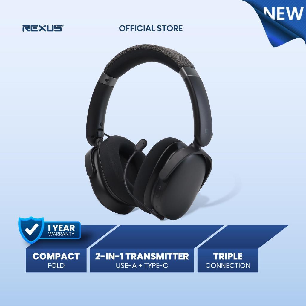 Jual Rexus Daxa Gaea TS2 Headset Gaming Wireless - Triple Connection ...
