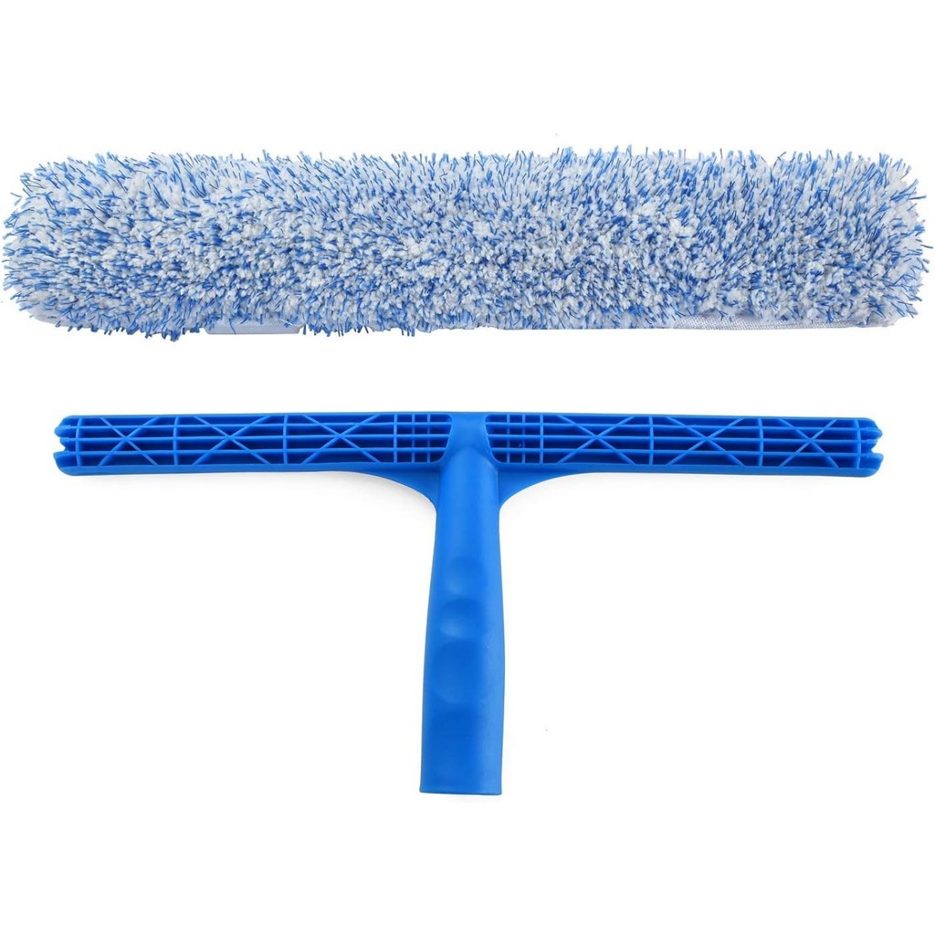Jual 35cm Window Cleaning Combo - Squeegee & Microfiber Window Washer ...