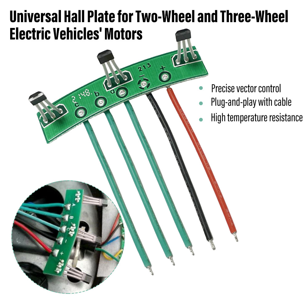 Jual 213 Hall Sensor BLDC Sepeda Listrik 41F Hall Sensor Dinamo Sepeda Listrik 120° Untuk 2-Roda ...