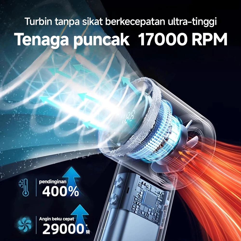 Jual TURBOFAN M13 Outdoor Kipas Angin Mini Portable Hand Fan 120 Gear ...