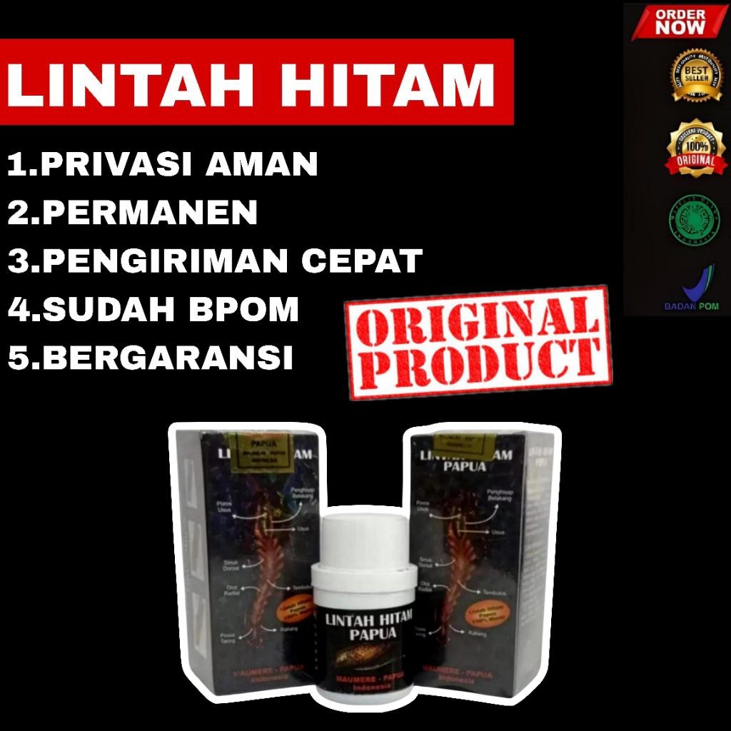 Jual BEST PROMO MURAH - (LINTAH HITAM) Minyak lintah hitam asli 100%original kuat tahan lama ...