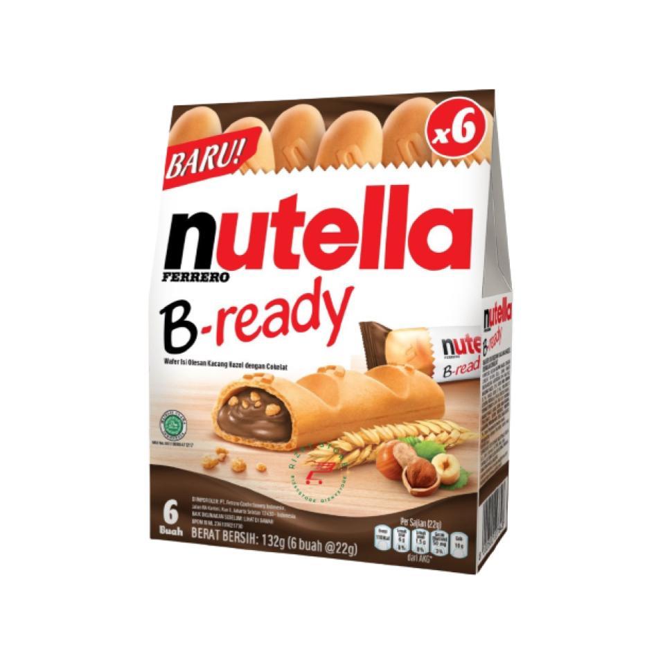Jual Nutella Wafer B-Ready Box 6 x 22 gr | Shopee Indonesia