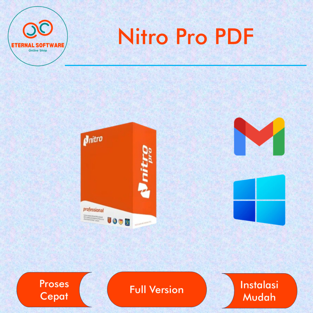 Jual Nitro PDF Pro 14 Enterprise Full Version Software Editing PDF Convert PDF Lifetime Full ...