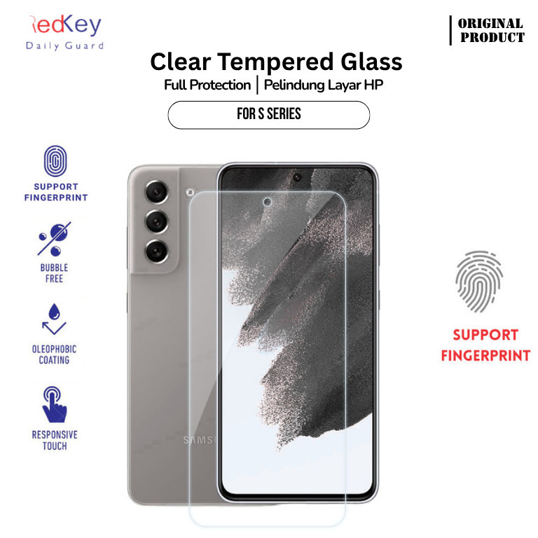 Jual Redkey Tempered Glass Samsung S21 FE Anti Gores Pelindung Layar ...
