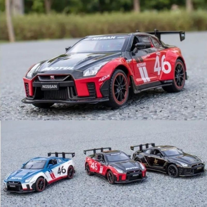 Jual Diecast Mobil Nissan GTR R35 Ally Model MetalCollection Mobil ...