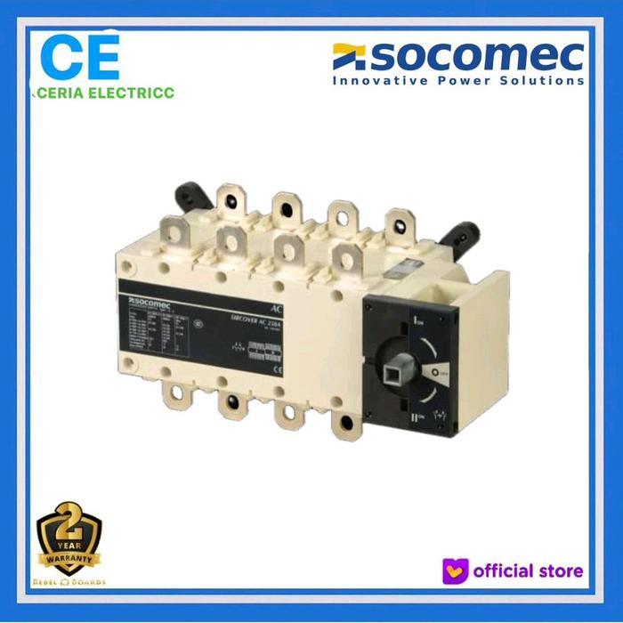 Jual CHANGE OVER SWITCH 4P 630A MANUAL SOCOMEC COS 41AC4063 ORIGINAL ...