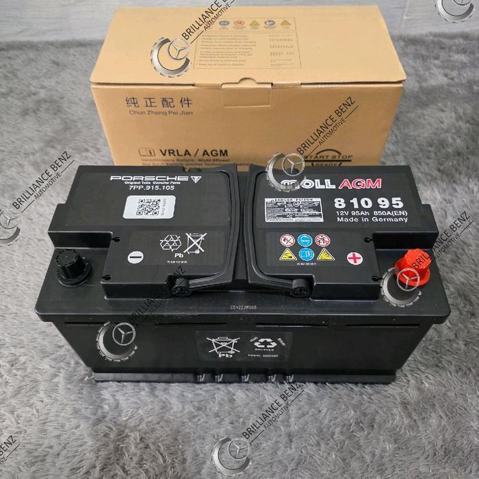 Jual AKI ORIGINAL VW AUDI PORSCHE 70AH 760A 12V ACCU BATTERY VW AUDI ...