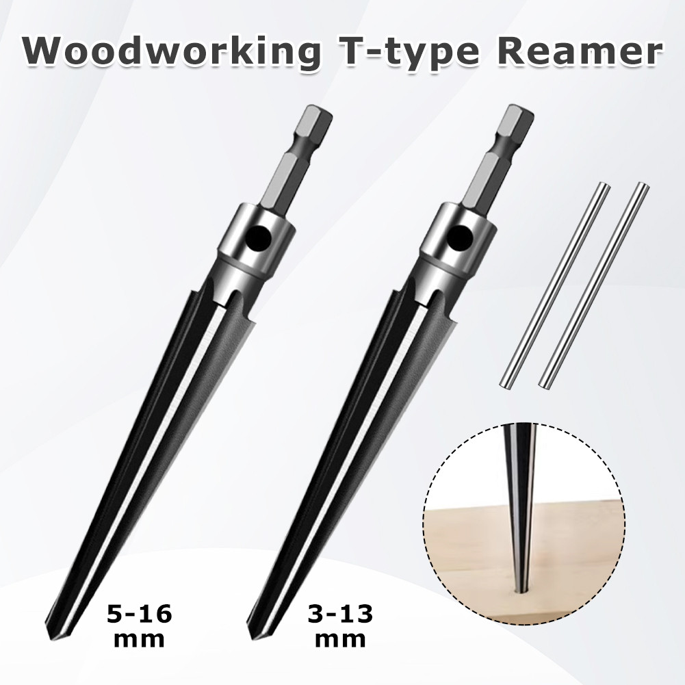 Jual 3-13mm/5-16mm Taper Reamer Manual Alat Pembesar Lubang Tapered ...