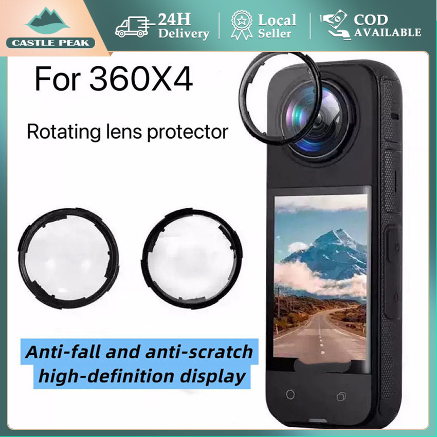 Jual Lens Guard Insta360 X4 - Pelindung Lensa Anti Gores 360° Protector ...