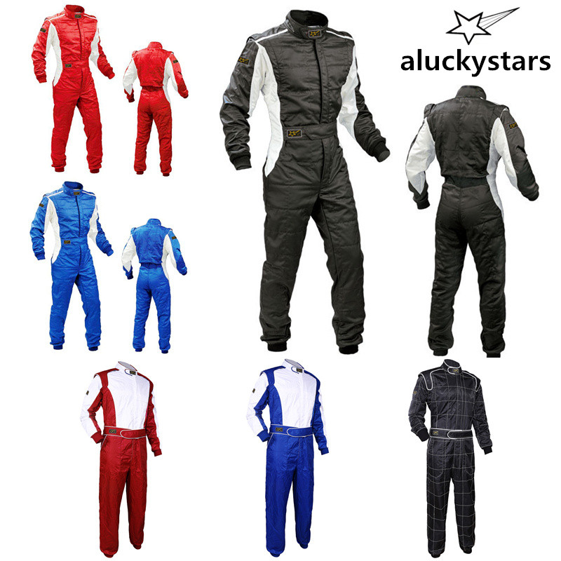 Jual High Quality F1 Car Racing Suit Jumpsuit 4WD Rally Kart Suit ...