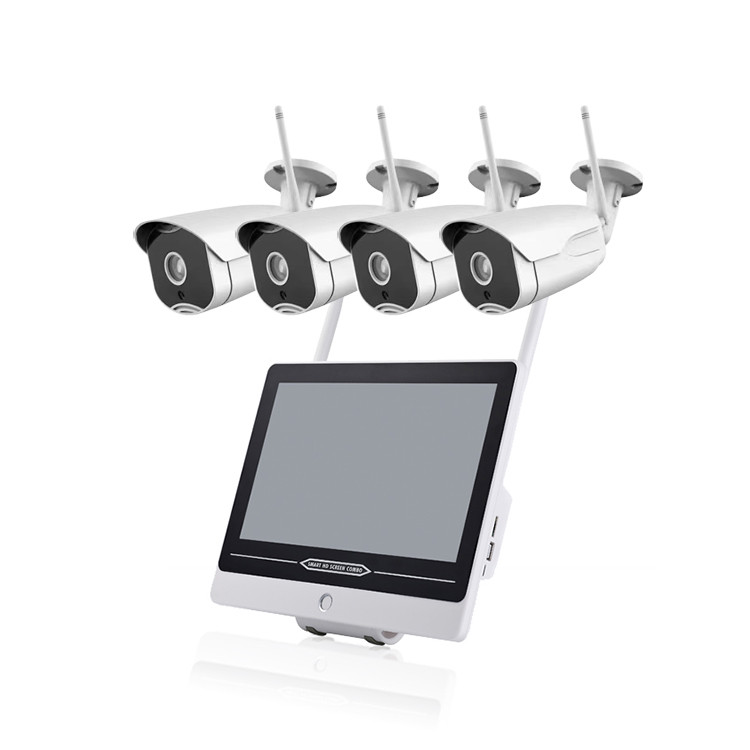 Jual Home Security Cctv Camera System Outdoor 8ch Poe Nvr Kit Two-way ...