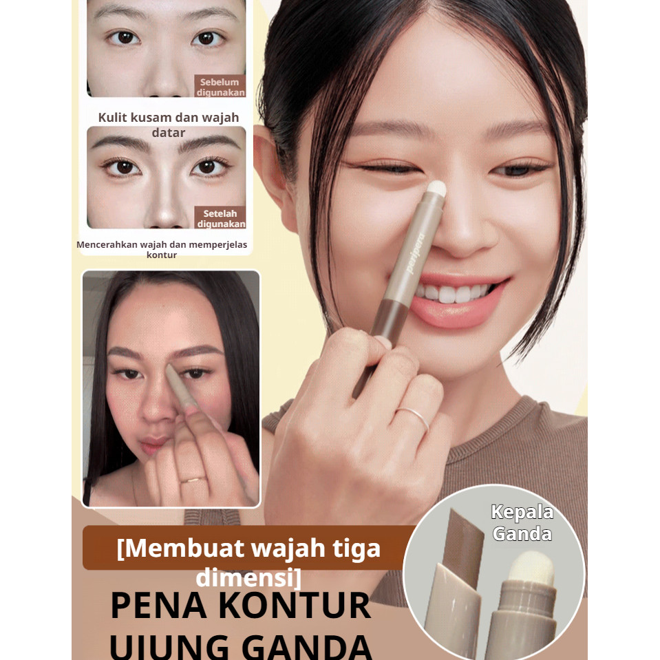Jual Pena Kontur Wajah 2 Sisi - Highlighter & Shading Tahan Lama ...