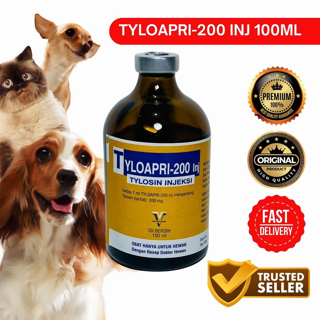 Jual Tylocare 100 ml - Obat Pernafasan Ternak - Tyloapri 200 inj ...