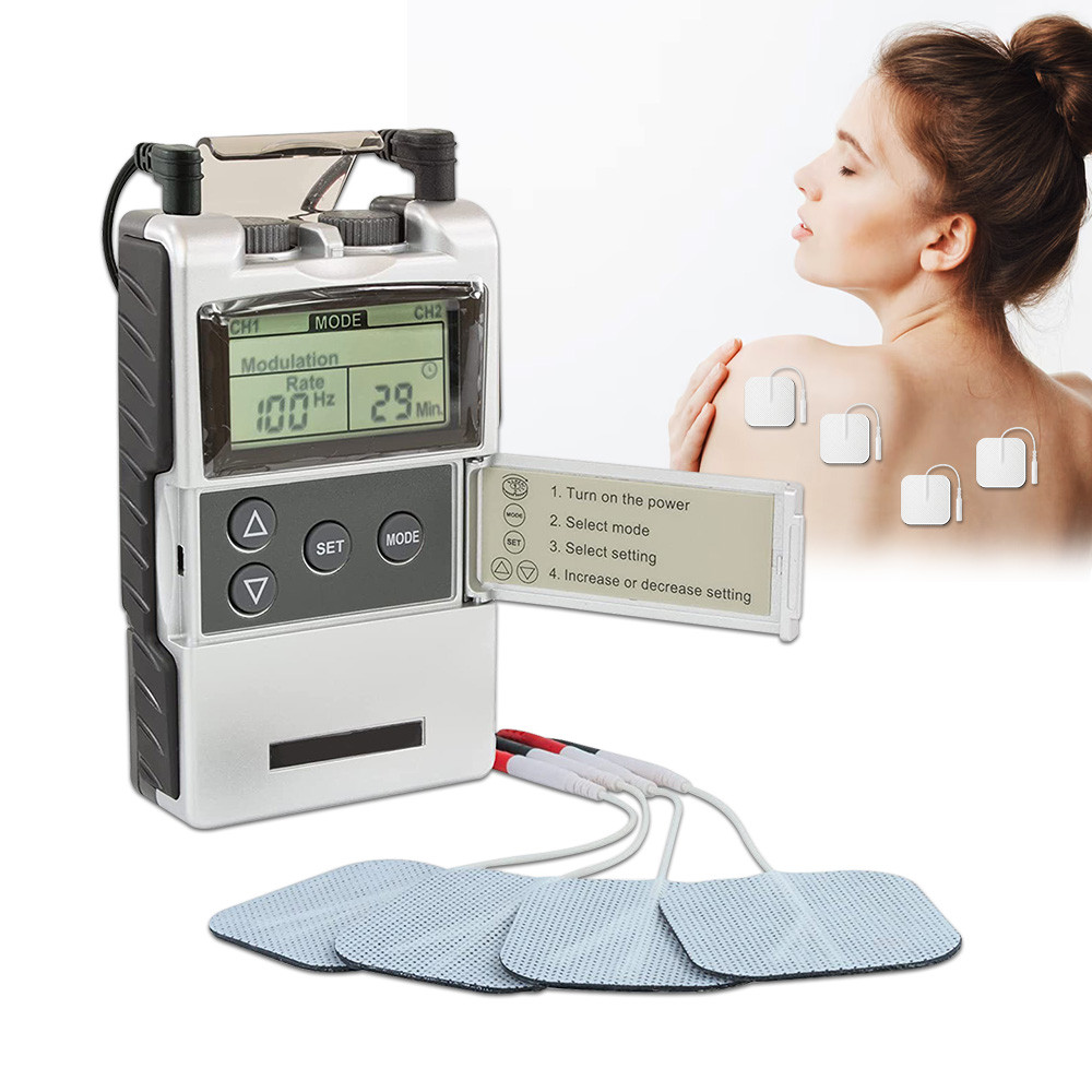 Jual Reargeable Needle Therapy Massage Maine EMS TENS Unit Muscle ...