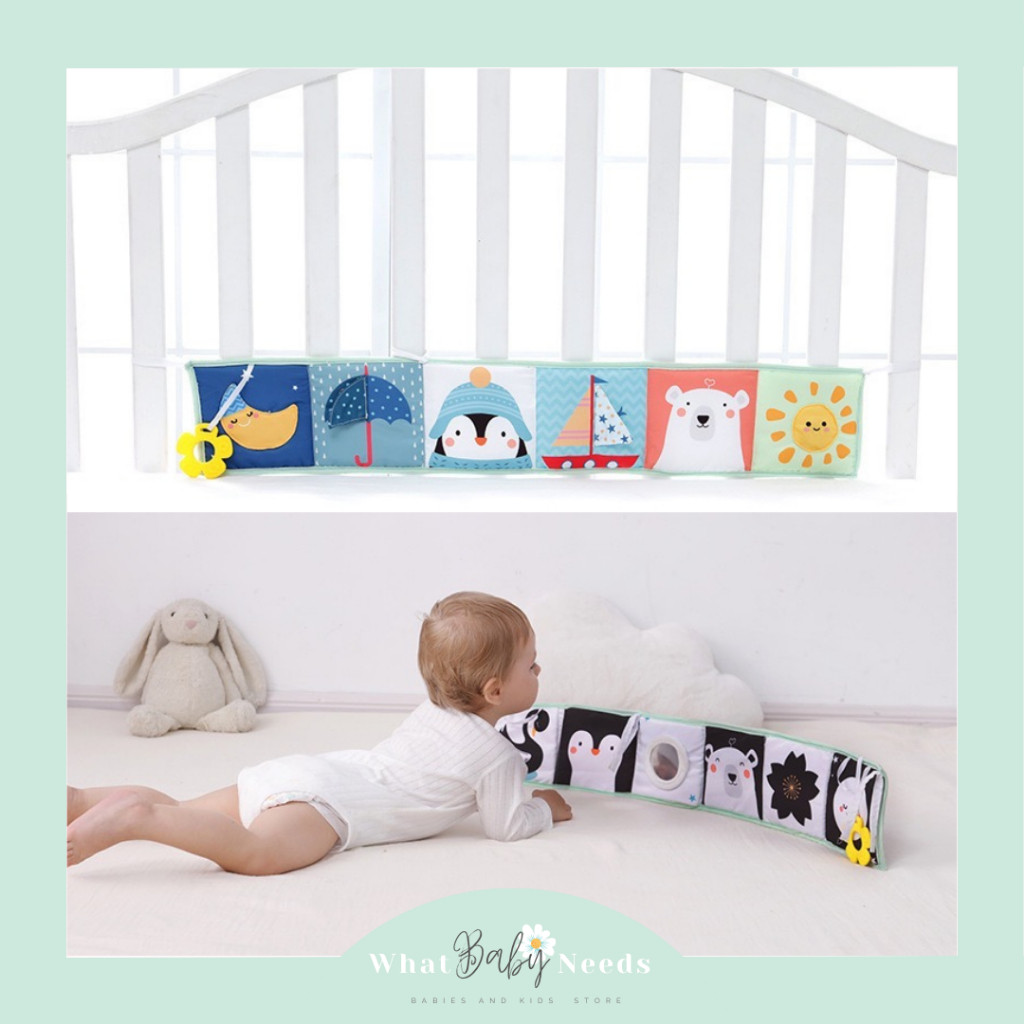 Jual Clayton Baby Cloth Book / Buku Kain Bayi / Baby Soft Cloth Book ...