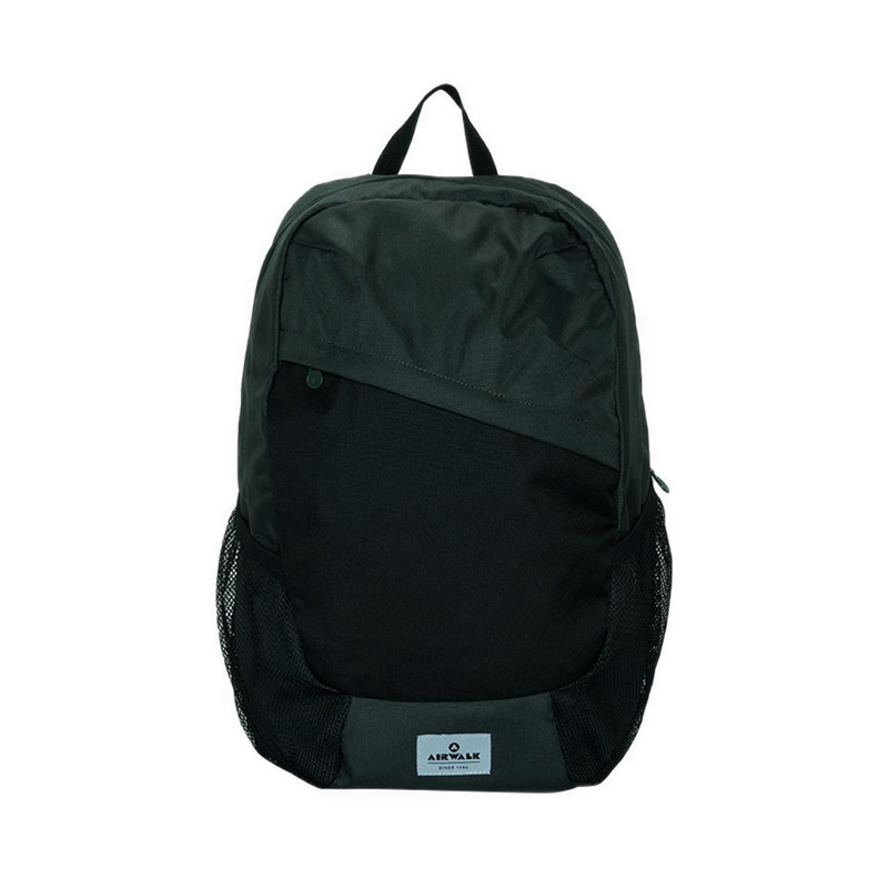 Jual Airwalk Elmer Backpack Unisex - Black/Green | Shopee Indonesia