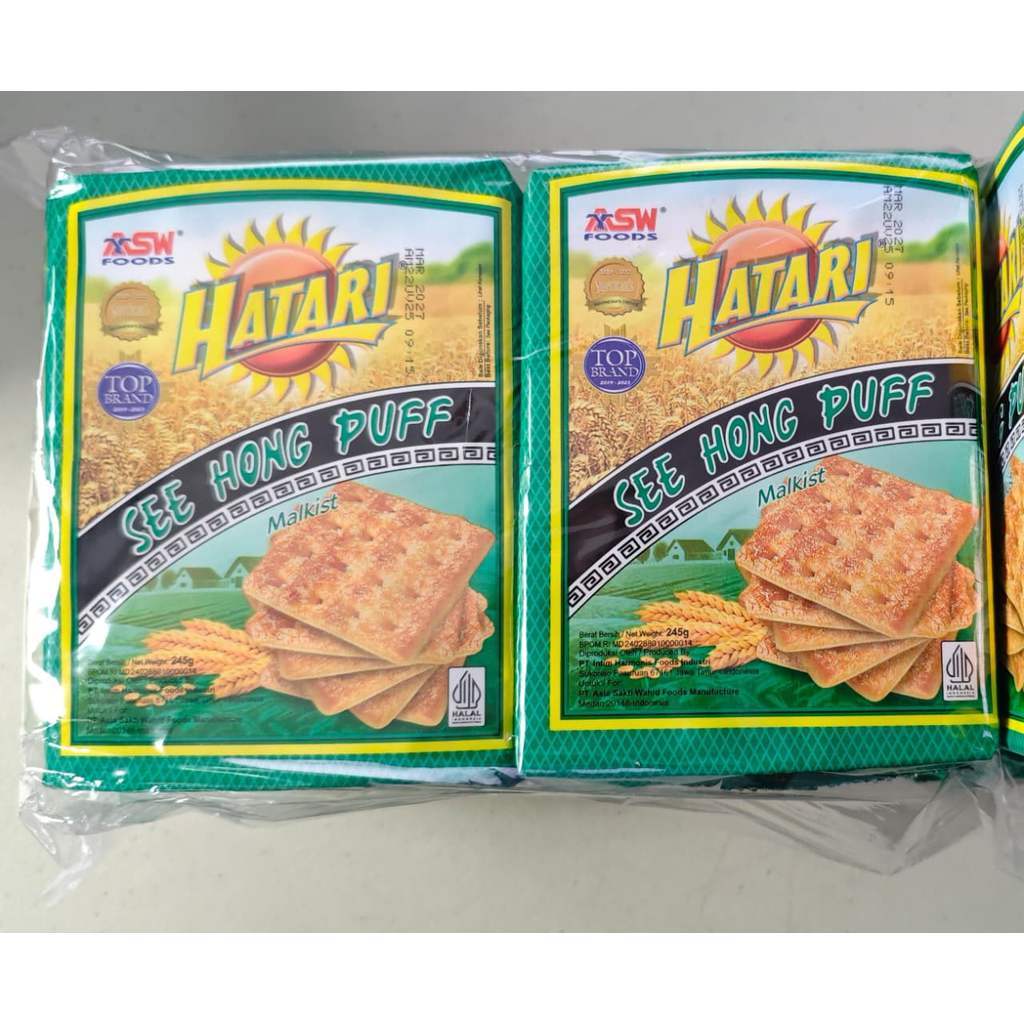 Jual Hatari See Hong Puff Varian Rasa 245 gr PCS | Shopee Indonesia