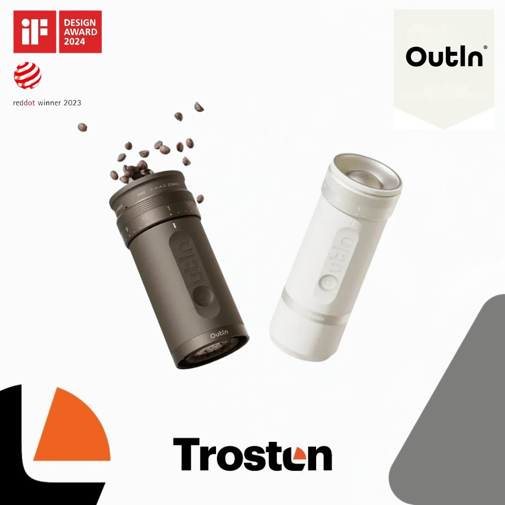 Jual Trosten x OutIn Fino Portable Electric Coffee Grinder 28 Grind ...