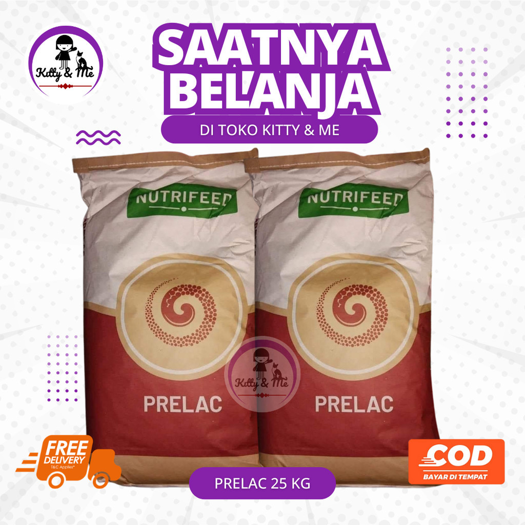 Jual PRELAC 25 KG - Susu Hewan Pengganti Skim untuk Babi Domba Kambing ...