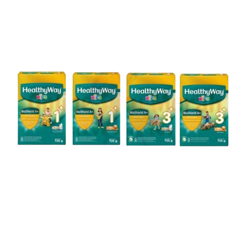 Jual HealthyWay Kids 1 Plus 3 Plus Madu Vanilla 725 gr Susu Formula ...