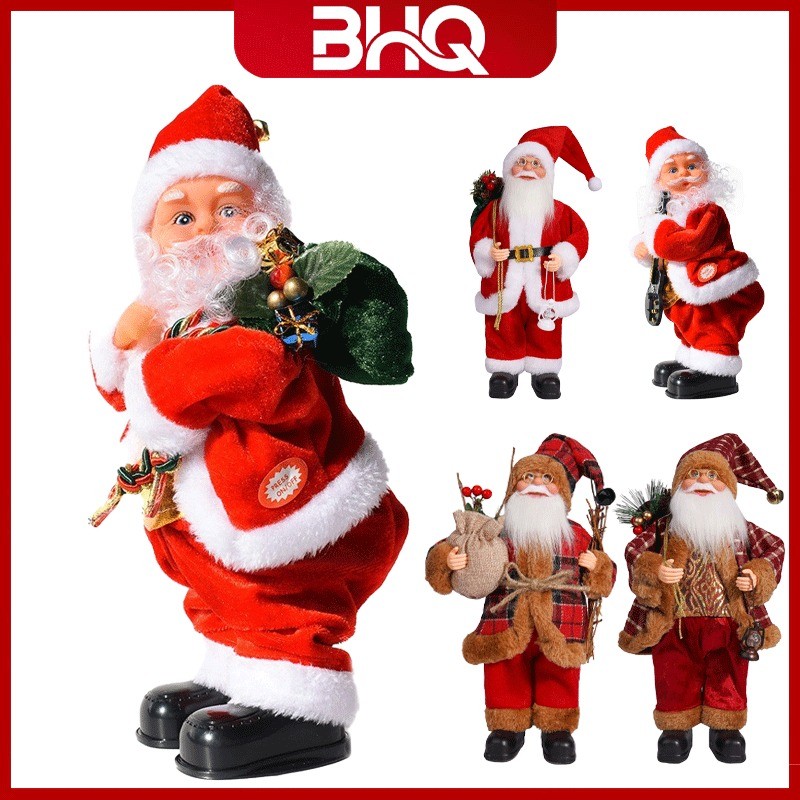 Jual BHQ Hiasan Ornamen Boneka Santa Claus Figure Christmas Decorations ...