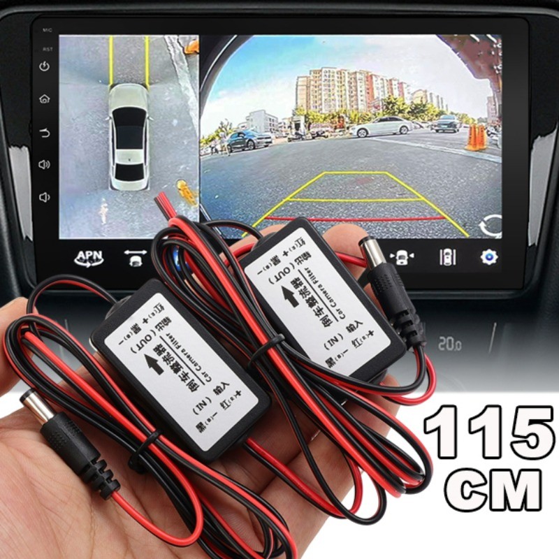 Jual Rectifier DC 12V Power Car Rear View Camera Power Relay Capacitor ...