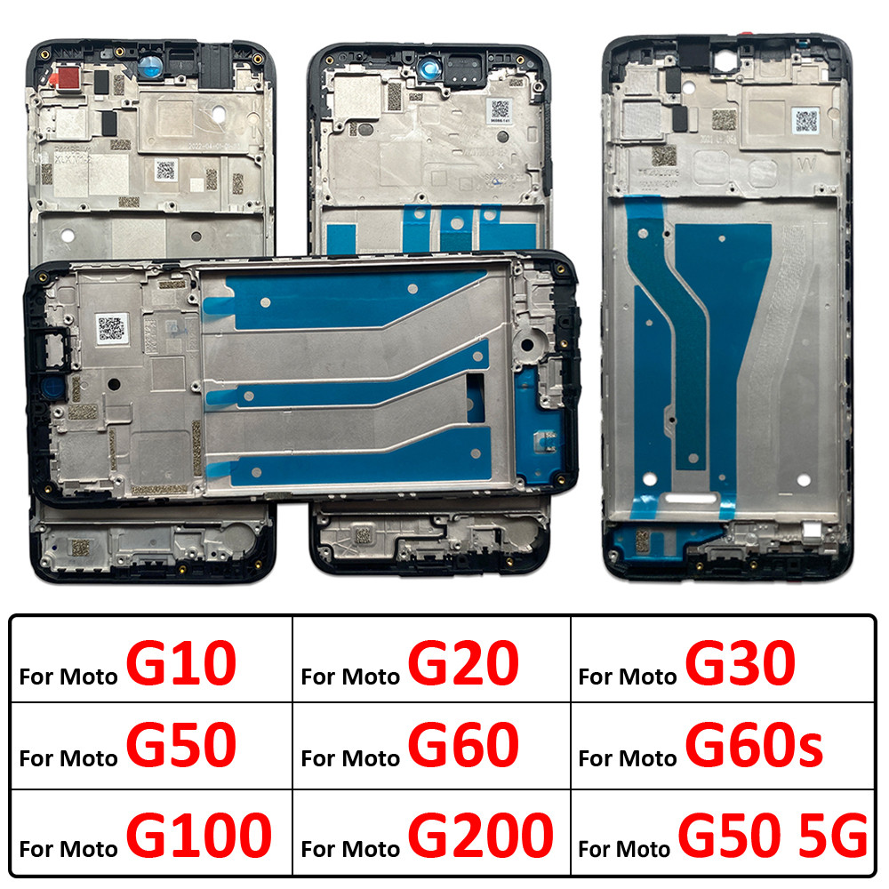 Jual New Middle Frame For Motorola Moto G10 G20 G30 G50 G60 G60S G100 ...