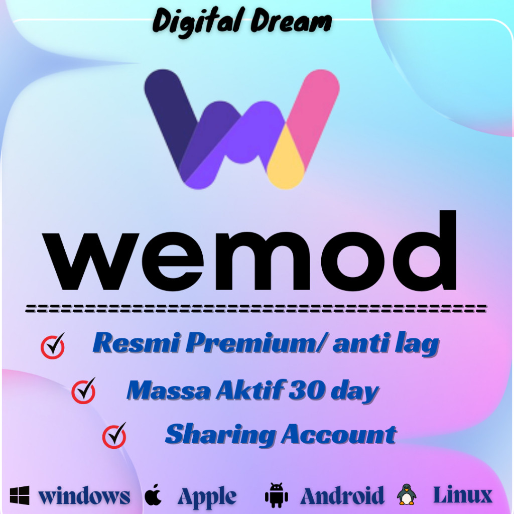 Jual WeMod Pro Account | PC Game | Full Game | PC | Shopee Indonesia