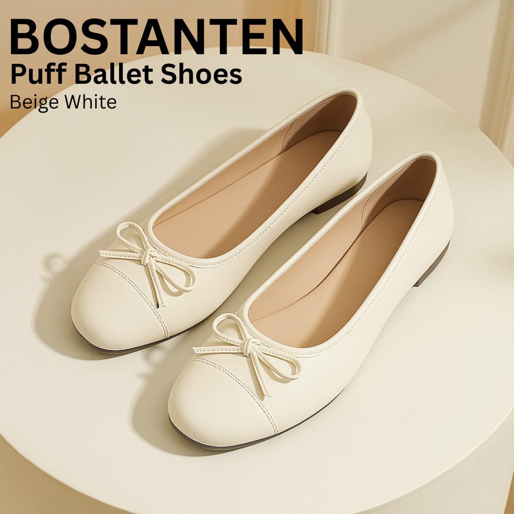 Jual BOSTANTEN Sepatu Wanita Balet Fashion / Flat Shoes Karet Sol ...