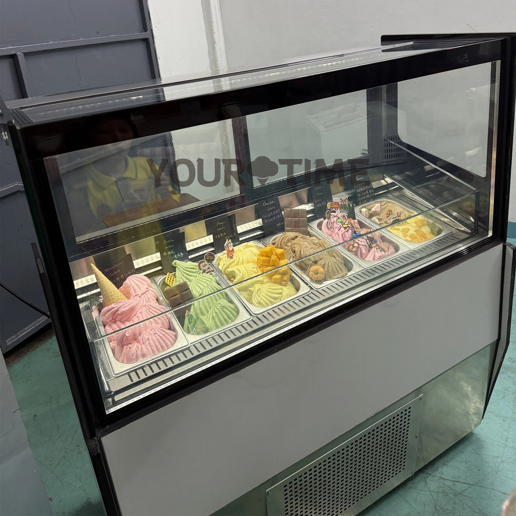 Jual Yourtime Ice Cream Display Cabinet Commercial Mini Refrigerator ...