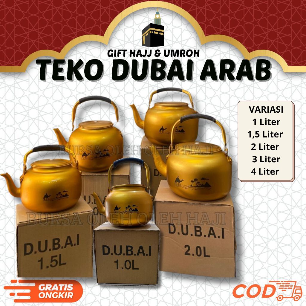 Jual MAJAPUR TEKO DUBAI I TEKO ARABIAN I TEKO AIR ZAMZAM I CERET ...