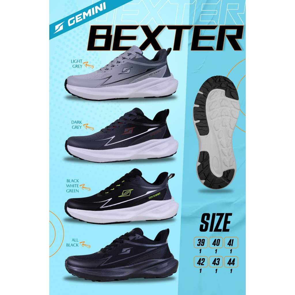 Jual Gemini BEXTER Sepatu Sneakers Pria Dewasa 39-44 | Shopee Indonesia