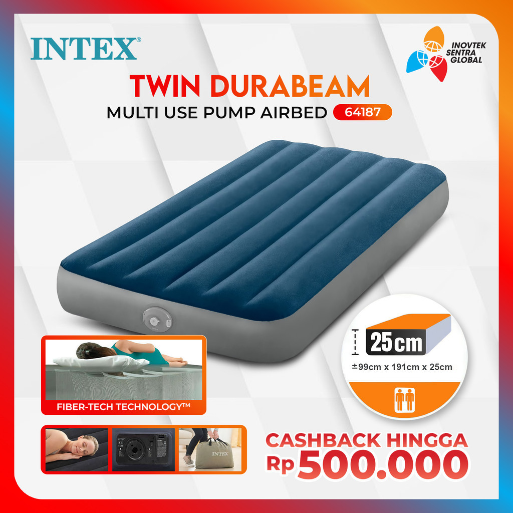 Jual INTEX Kasur Angin Durabeam Multi Use Pump 64187 - RESMI | Shopee ...