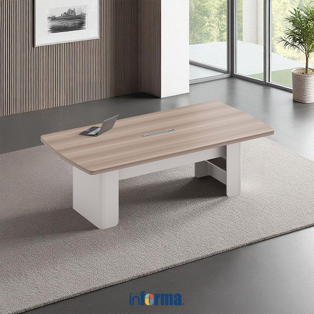 Jual Informa Monthana-2 Meja Rapat - Cokelat Meeting Tabe Meja Kerja ...