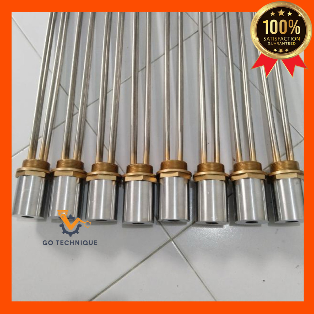Jual Immersion Heater Pipa 11 mm x Panjang U 450 mm x 220/380 Volt x ...