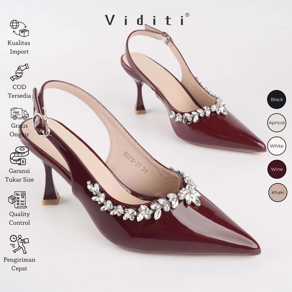 Jual Viditi Josie Heels 7 cm | Shoes | Sepatu Import Wanita | Wedding ...