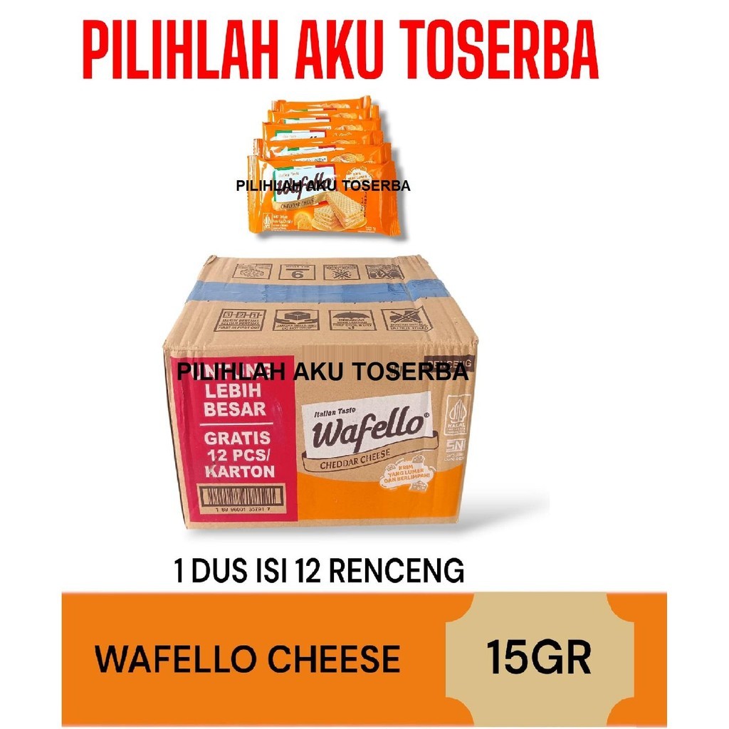 Jual Roma Wafello Cheese Renceng - ( HARGA 1 DUS ) | Shopee Indonesia