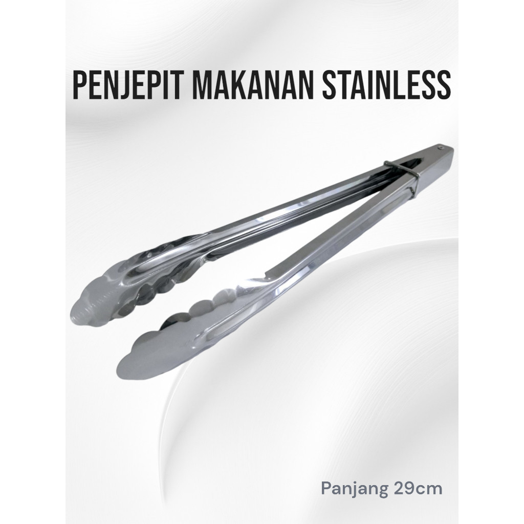 Jual Penjepit Makanan Capitan Makanan Stainless / Capitan Gorengan ...