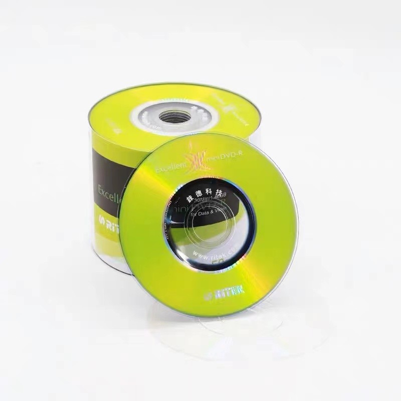 Jual Wholesale 50 Discs 8 cm 1.4 GB 1-4X Mini DVD R Discs | Shopee ...