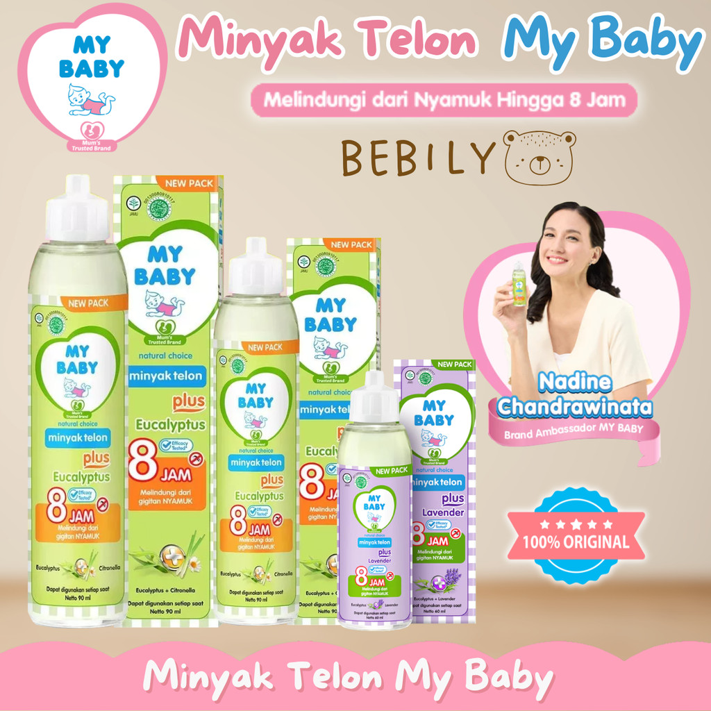 Jual MY BABY Minyak Telon Plus Eucalyptus Mybaby Minyak Telon Lavender ...