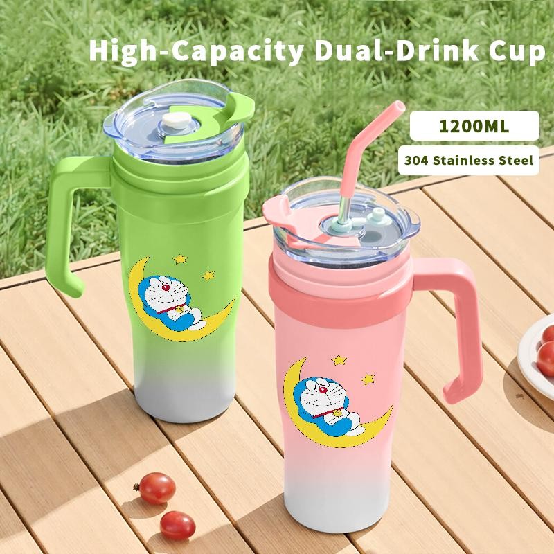Jual Tumbler Doraemon Botol Air Minum Aesthetic Stainless Steel Tumblr ...