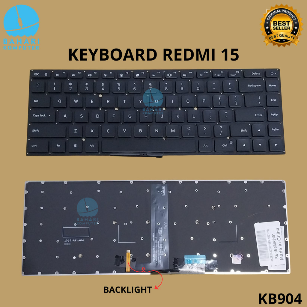 Jual Keyboard laptop Xiaomi RedmiBook Pro 15 XMA2101XMA2101-BV XMA2101 ...