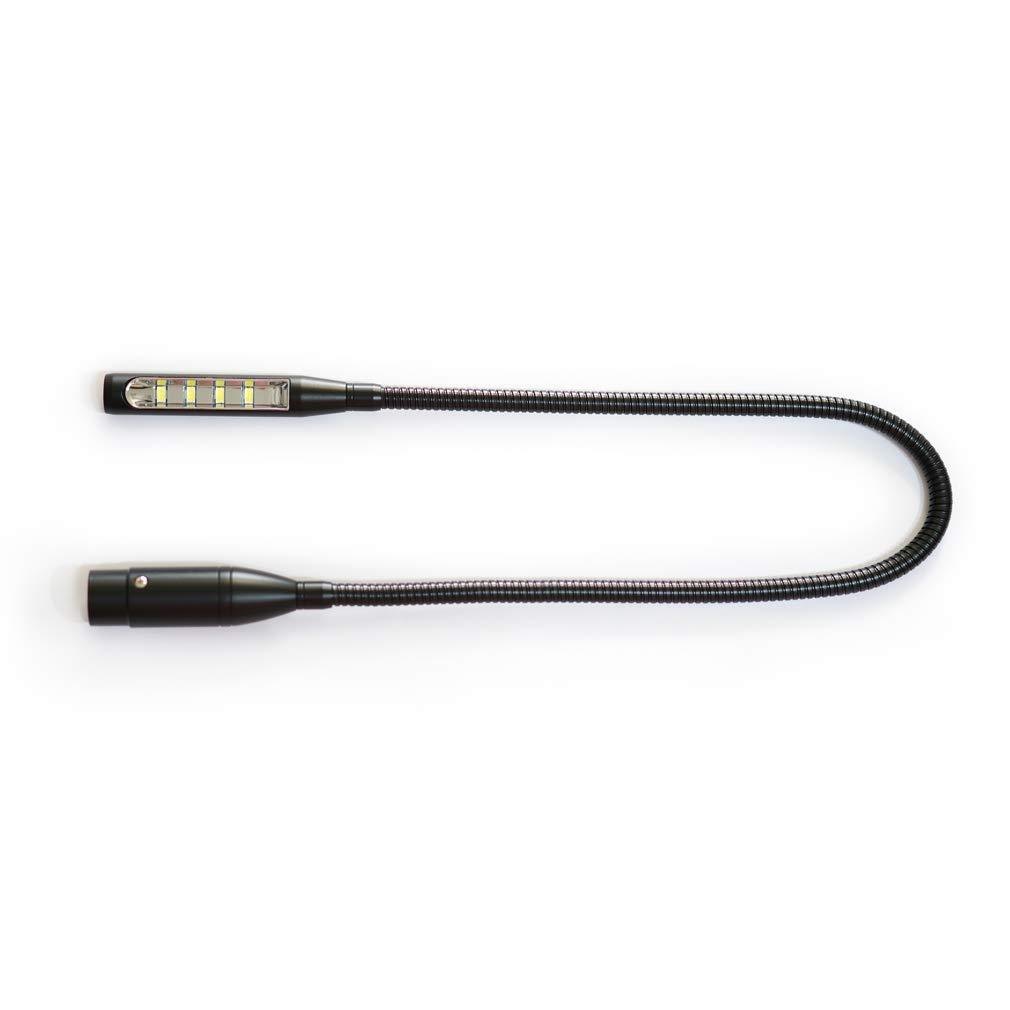 Jual Gooseneck XLR Light 12 Volts LED Console Lamp for Mixers (3PIN 12V ...
