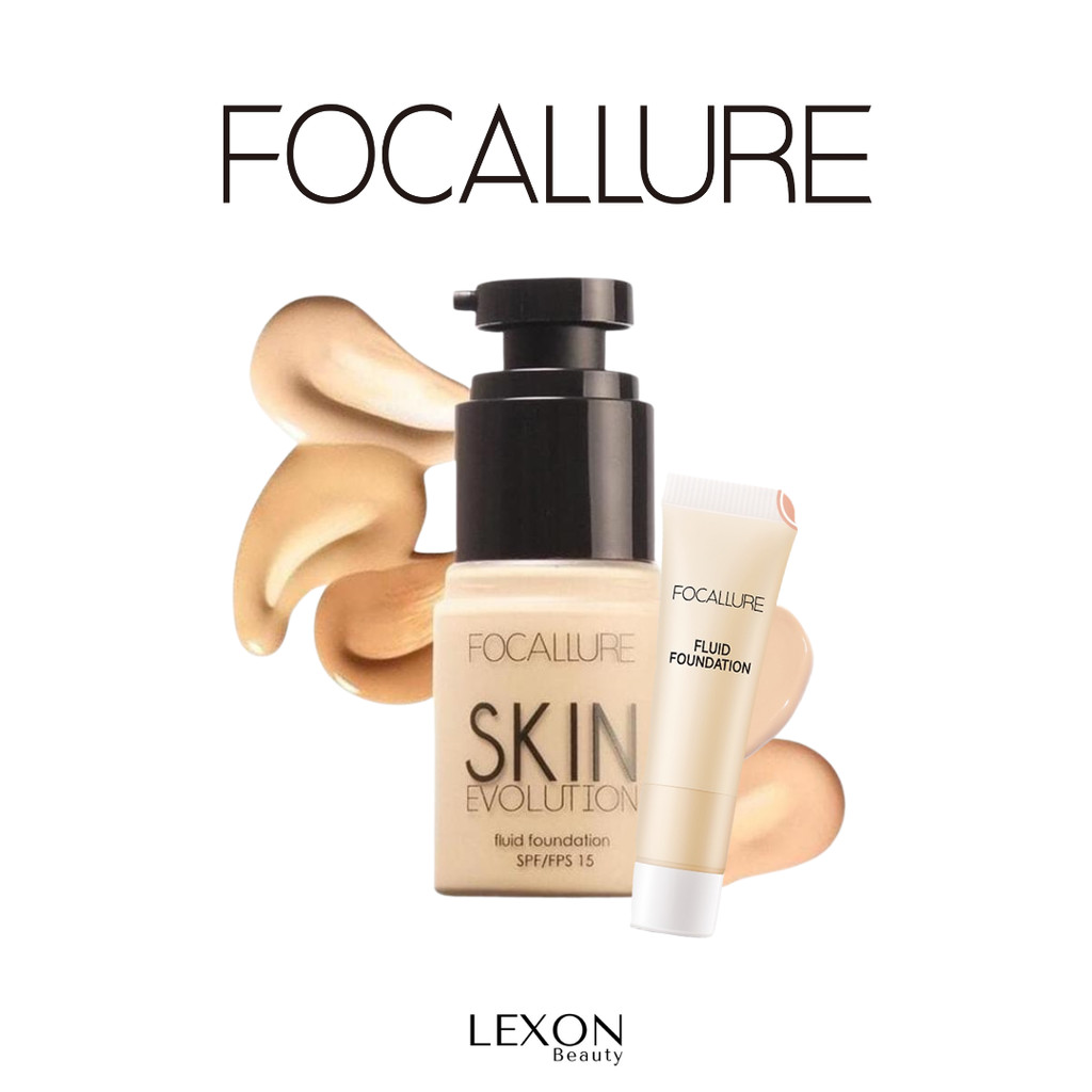 Jual [Focallure] Skin Evolution Fluid Foundation 31gr, 5gr | Shopee ...
