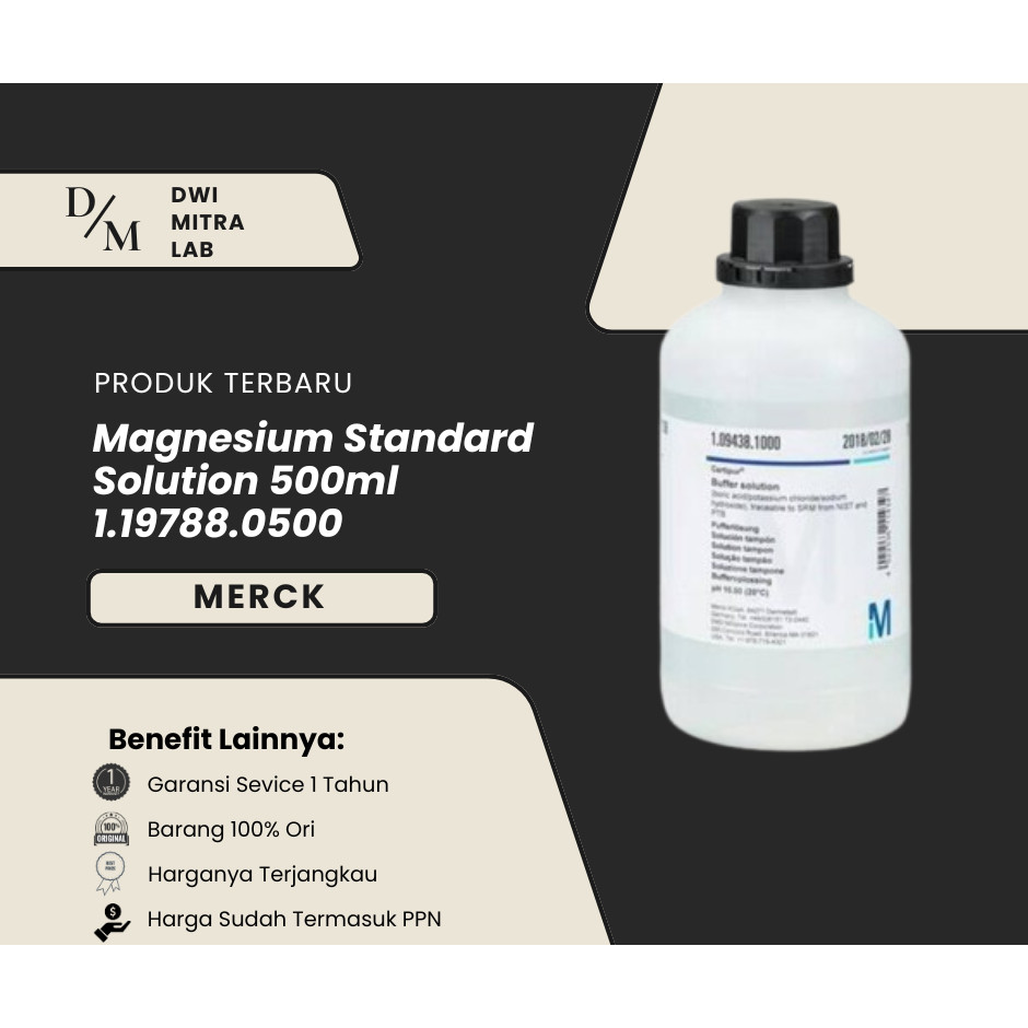 Jual M Standard Solution 500ml 1.19788.0500 | Shopee Indonesia