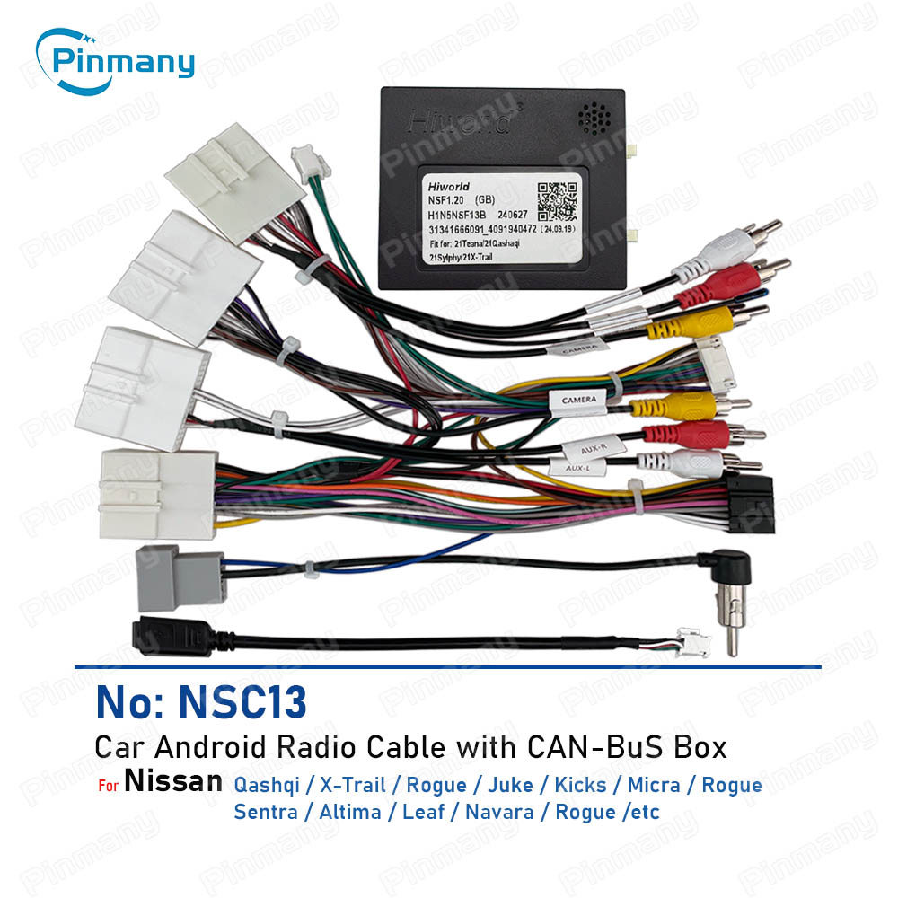 Jual Car Radio Cable Power Wire Harness Connector CAN Bus Adapter for ...