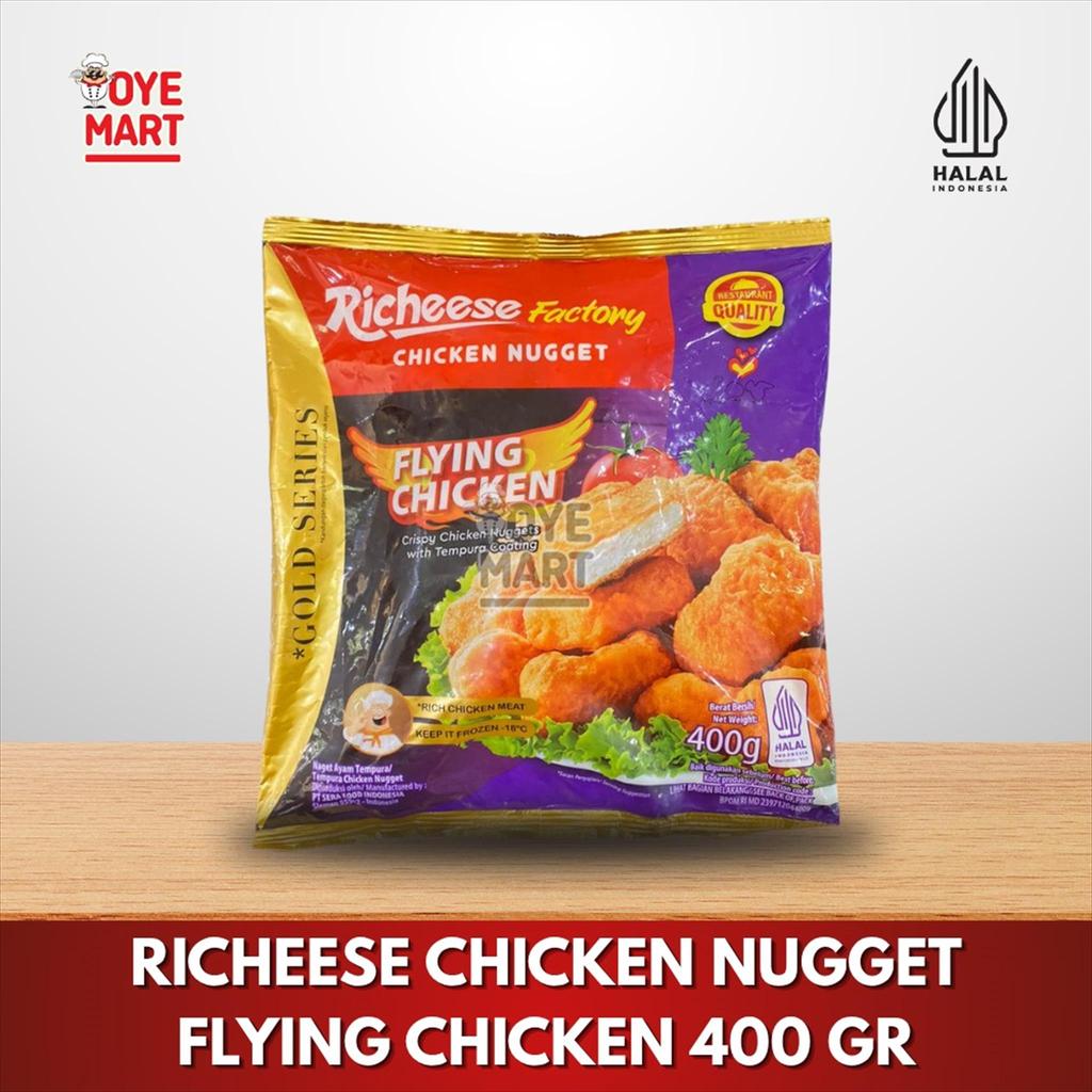 Jual RICHEESE CHICKEN NUGGET FLYING CHICKEN 400GR | Shopee Indonesia