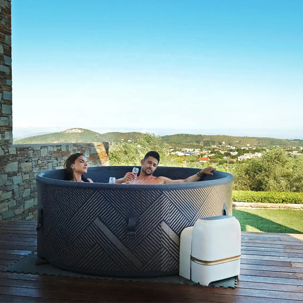 Jual Portable Hot Selling Dropstitch Spa Hot Tub 2 4 6 Person Outdoor ...