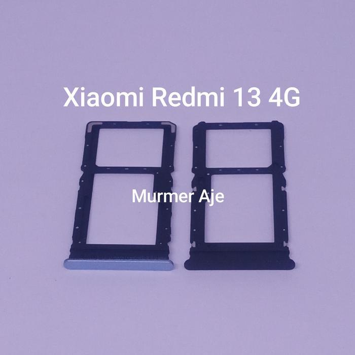 Jual Sim card tray slot sim card tempat kartu xiaomi redmi 13 4G oem ...